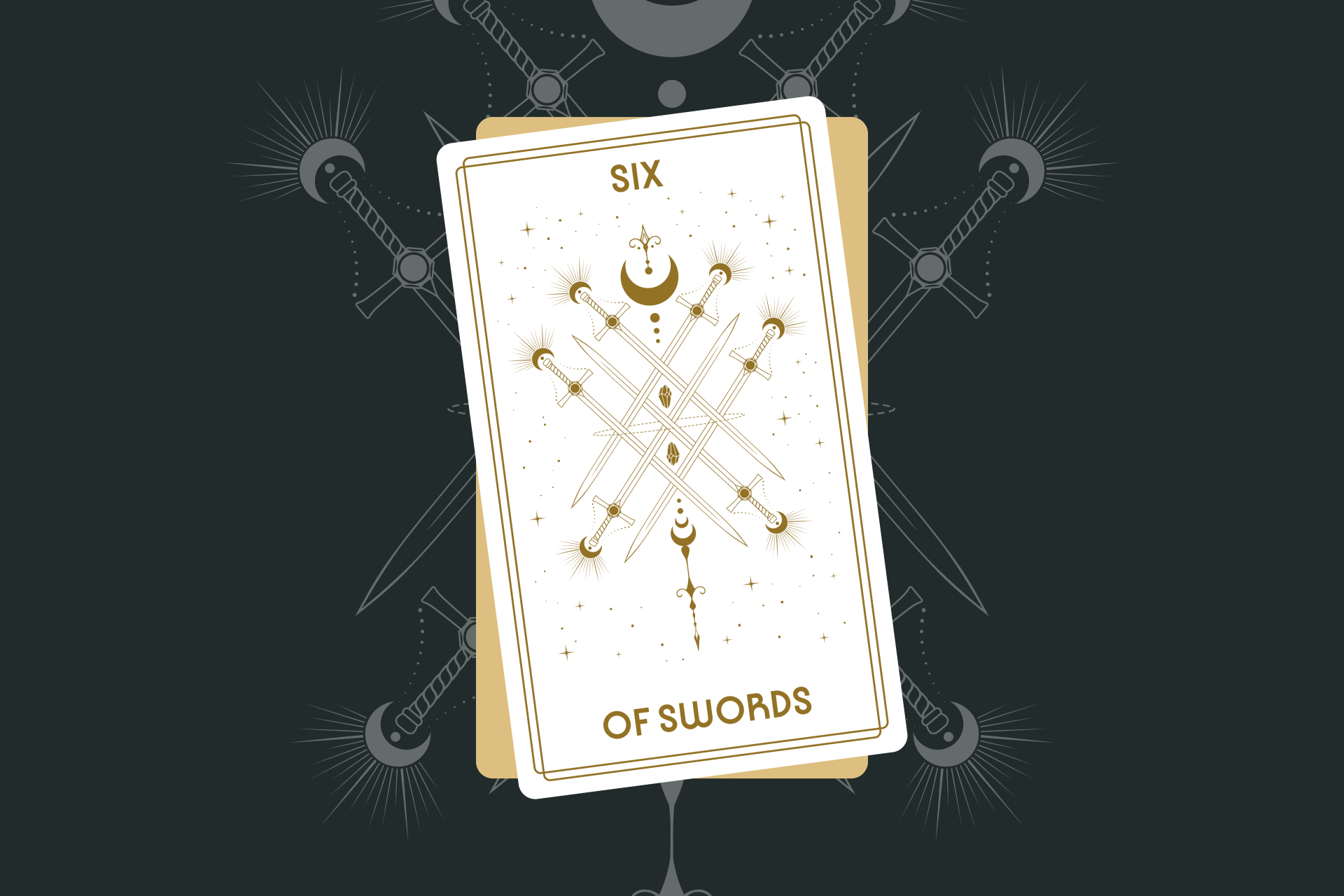 Six of Swords Tarot Card Meaning and Keywords
