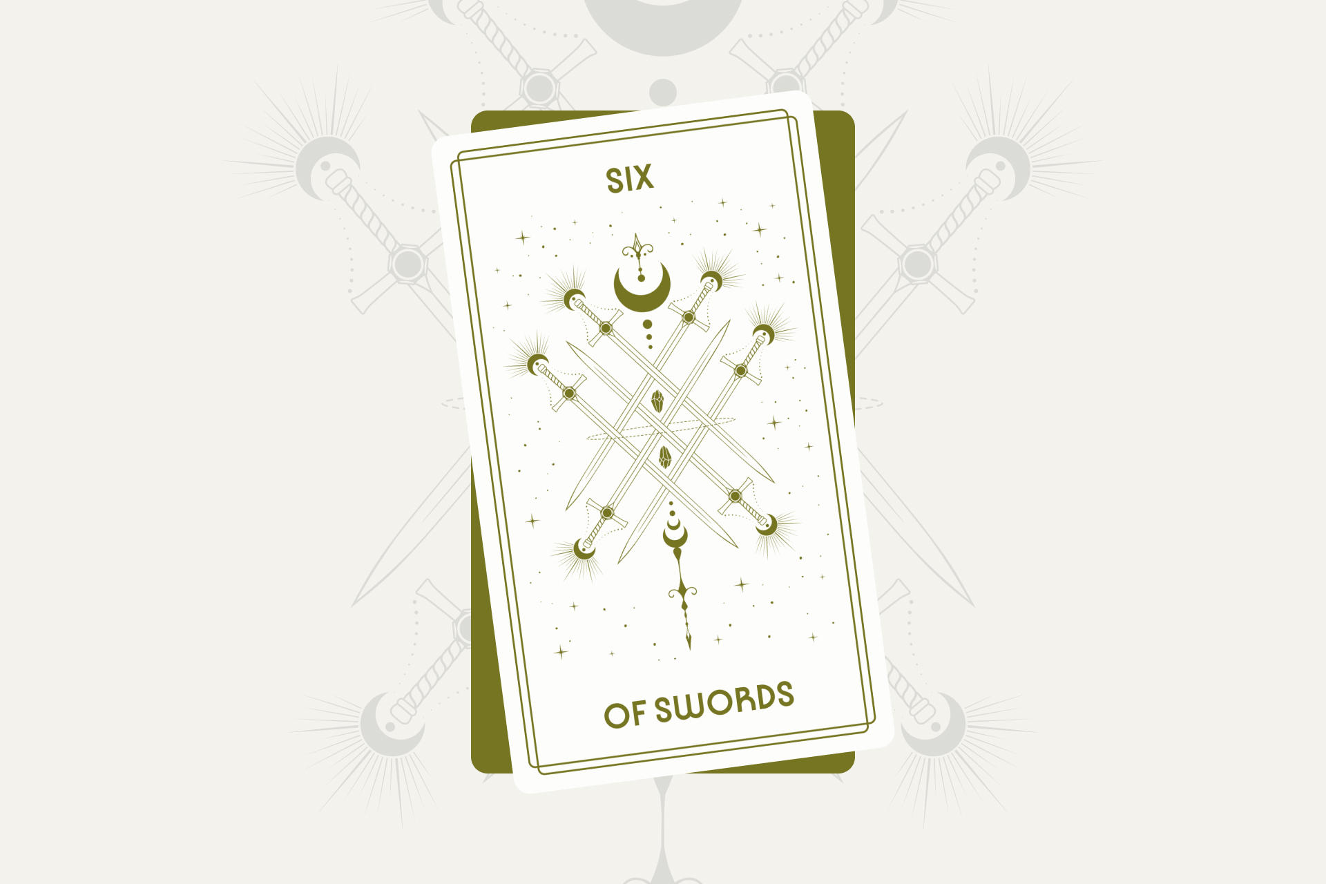 Six of Swords Tarot Card Meaning and Keywords