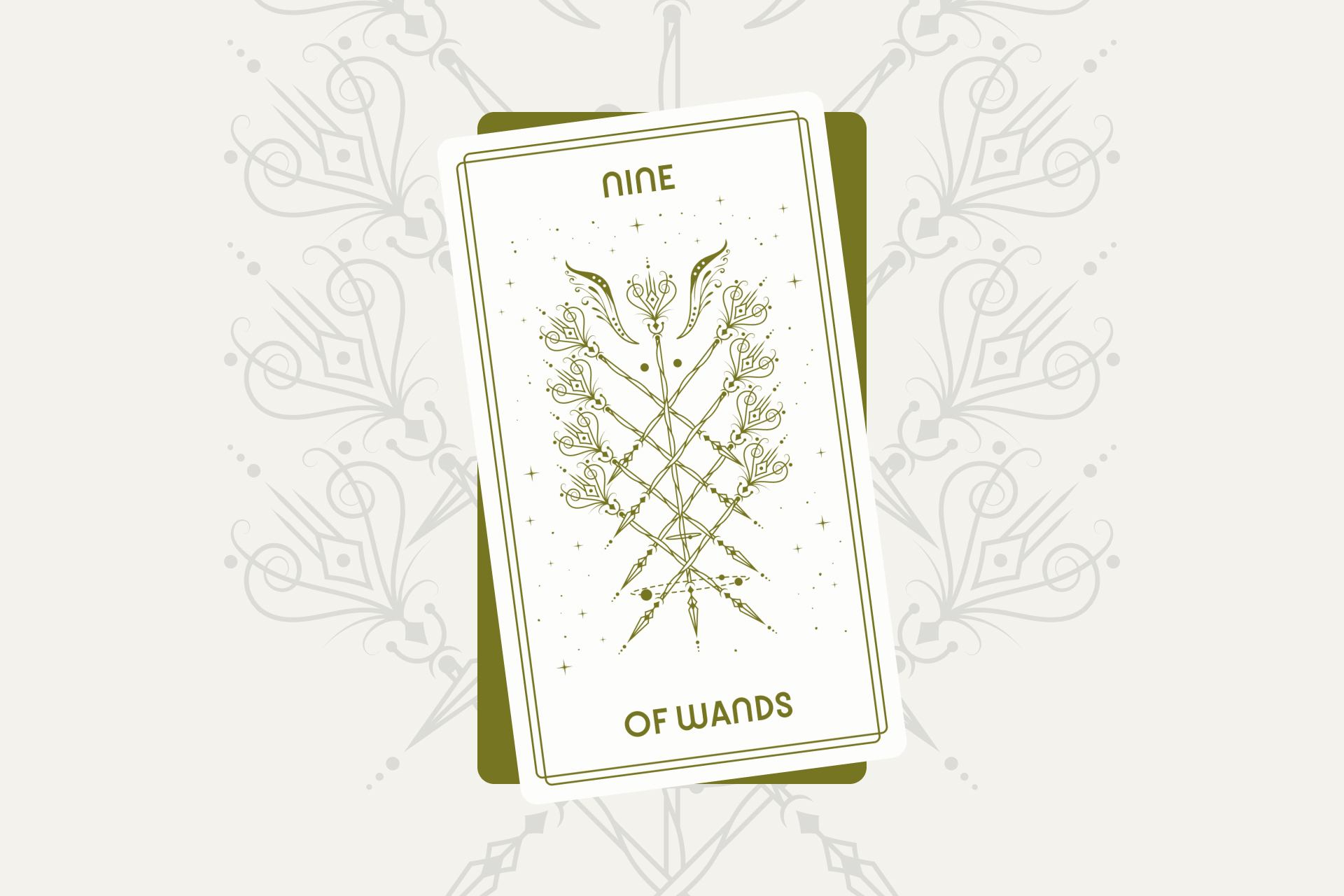 Nine of Wands Tarot Card Meaning and Keywords