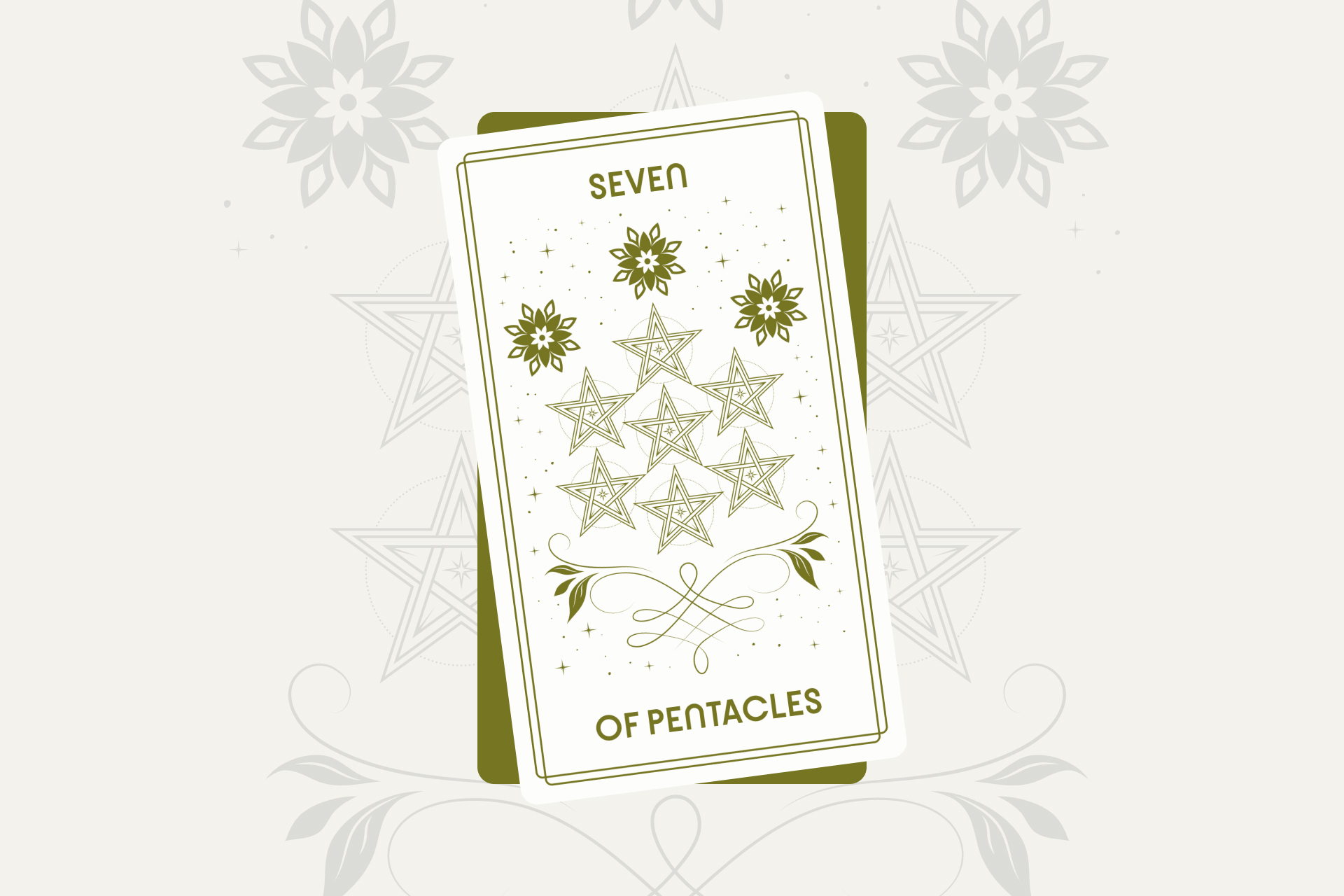 Seven of Pentacles Tarot Card Meaning and Keywords