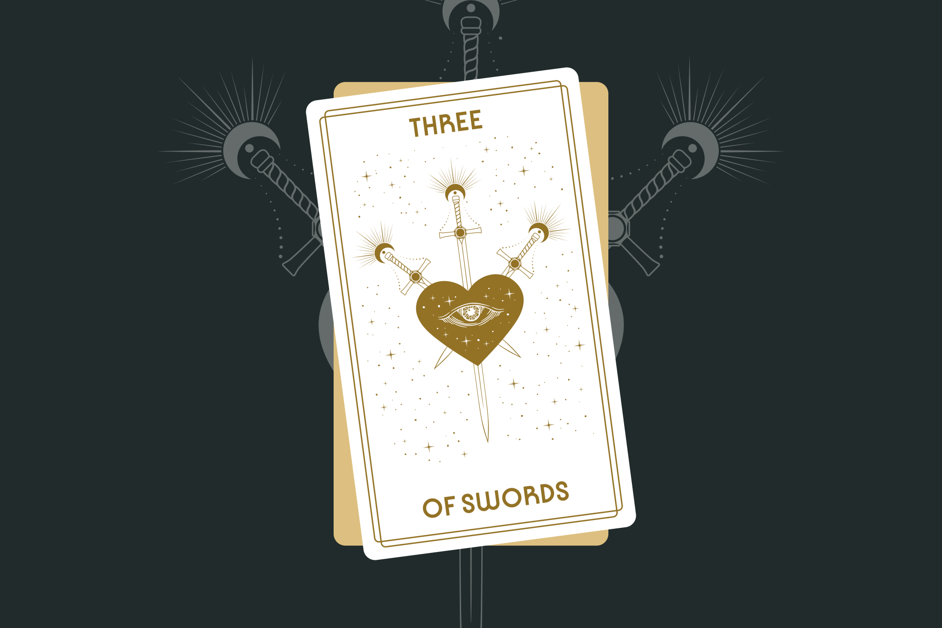 Three of Swords Tarot Card Meaning and Keywords