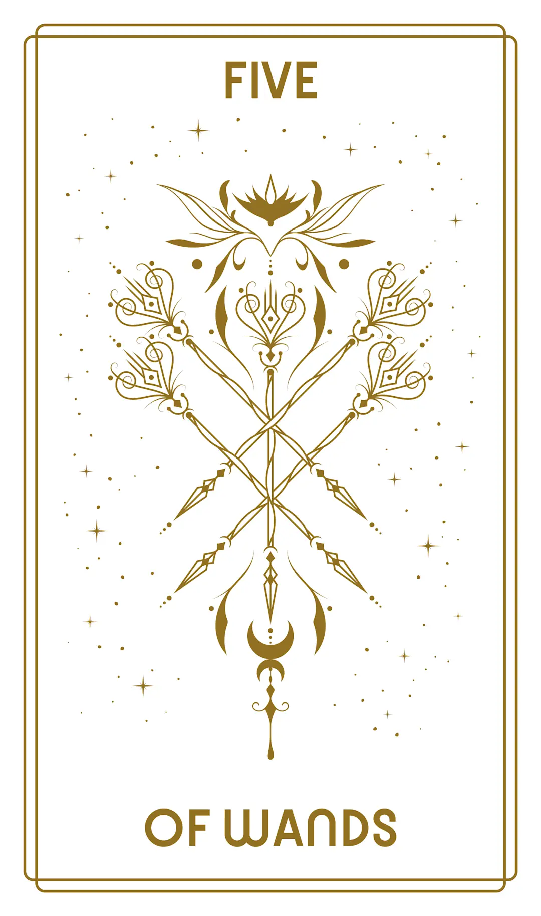 Five of Wands Tarot Card Meaning and Keywords