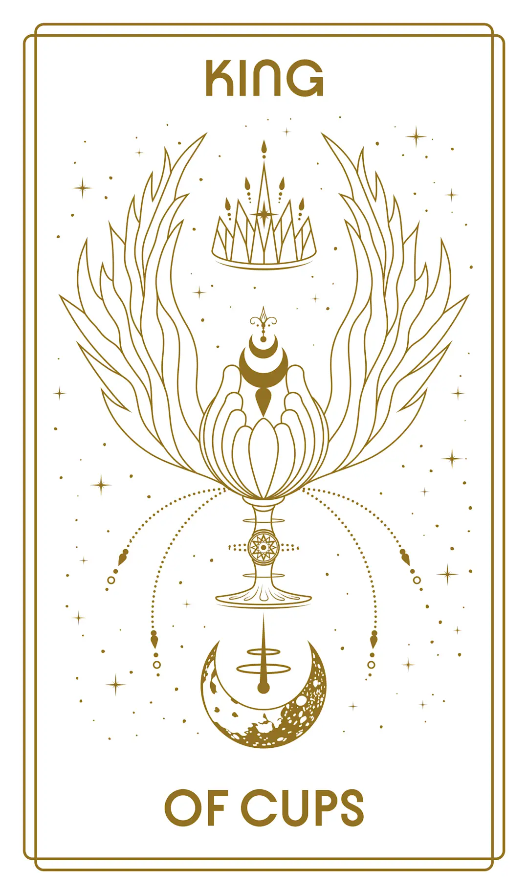 King of Cups Tarot Card Meaning and Keywords