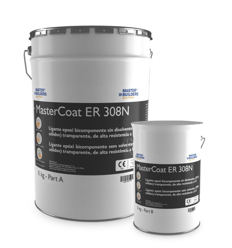 MasterCoat ER 308N: Ligante epoxi bicomponente sin disolventes (100 % ...