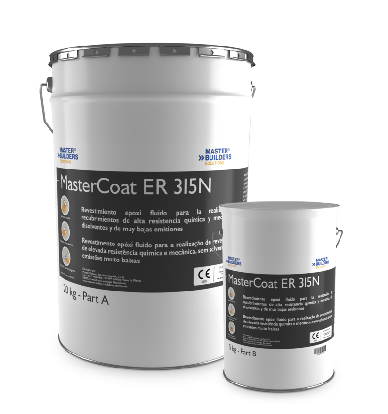MasterCoat ER 315N: Revestimento epóxi fluido