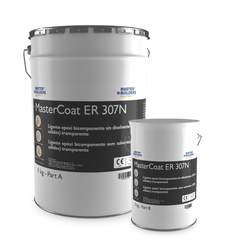 MasterCoat ER 307N: Ligante epóxi bicomponente sem solventes