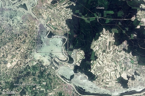 Satellite Images Reveal Scope of Massive Balkans Flooding | Climate Central