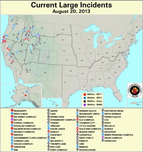 Wildfire Alert Heightened as Blazes Char Western U.S. | Climate Central