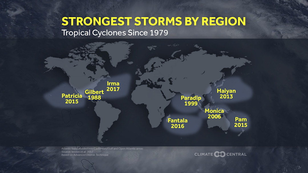 Tropical Cyclone Records & Rainfall Extremes | Climate Central