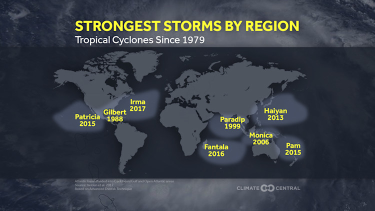 Tropical Cyclone Records & Rainfall Extremes | Climate Central