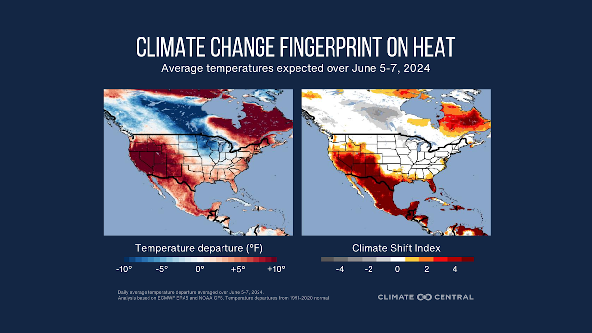 Climate change influencing early-season extreme heat across North ...