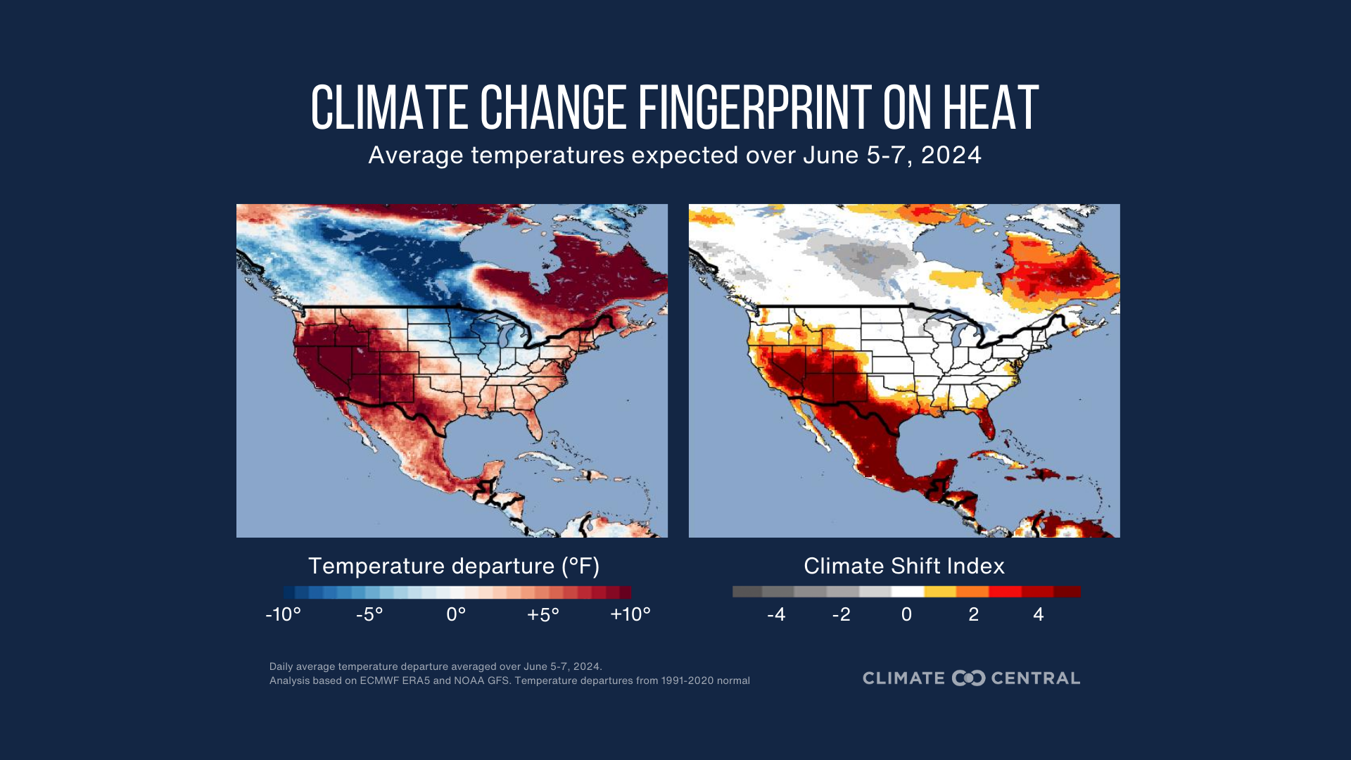 Climate change influencing early-season extreme heat across North ...