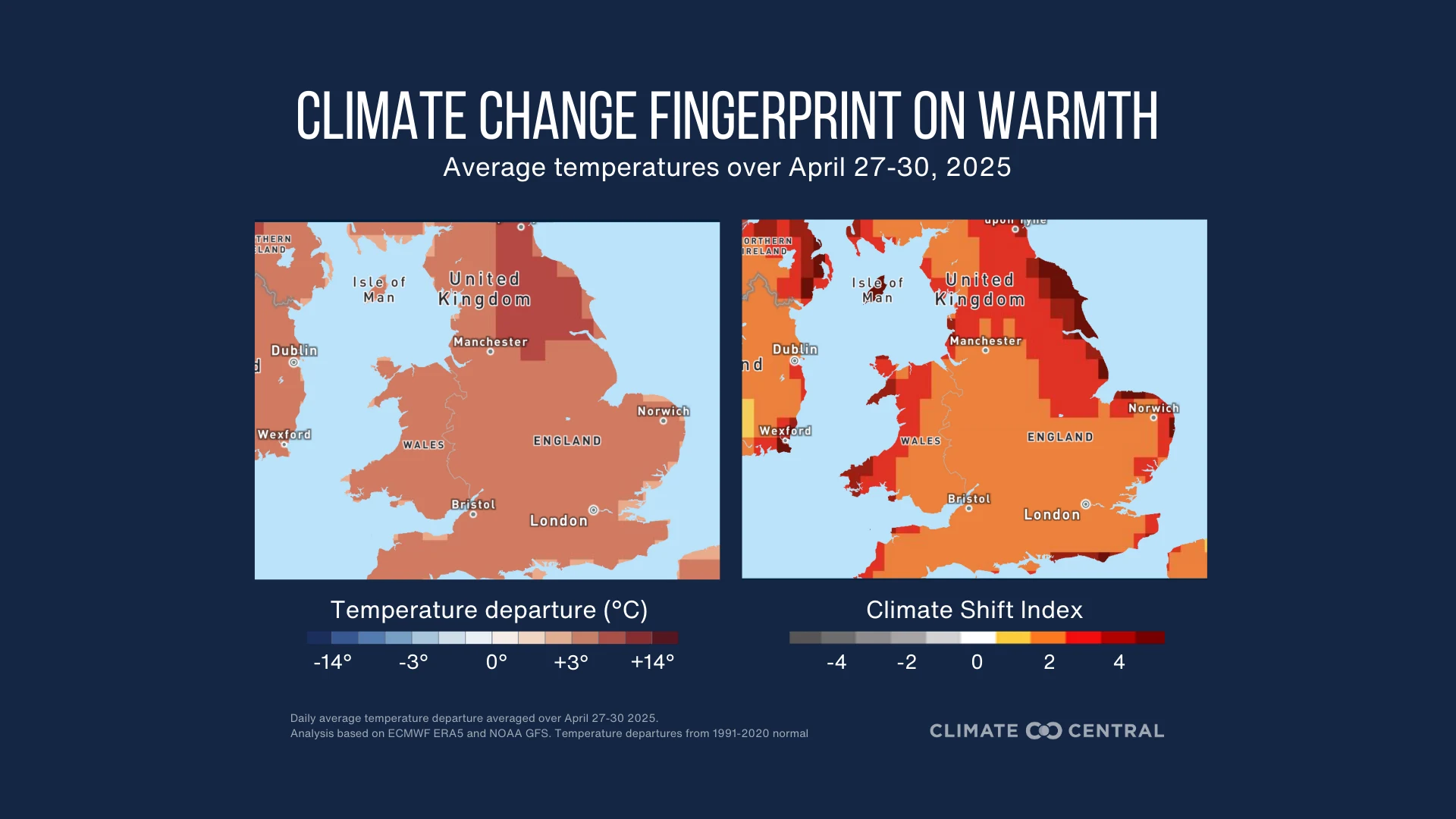 Near record, early season heat signals climate change’s impact on U.K ...