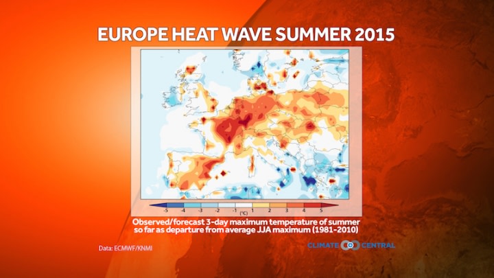 Warming Doubles Chances of European Heat Wave | Climate Central