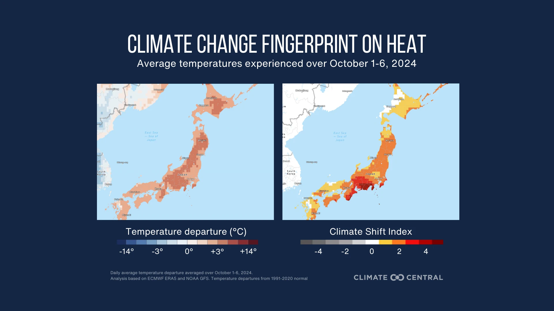 Analysis: Climate change influenced unusual October heat in Japan ...