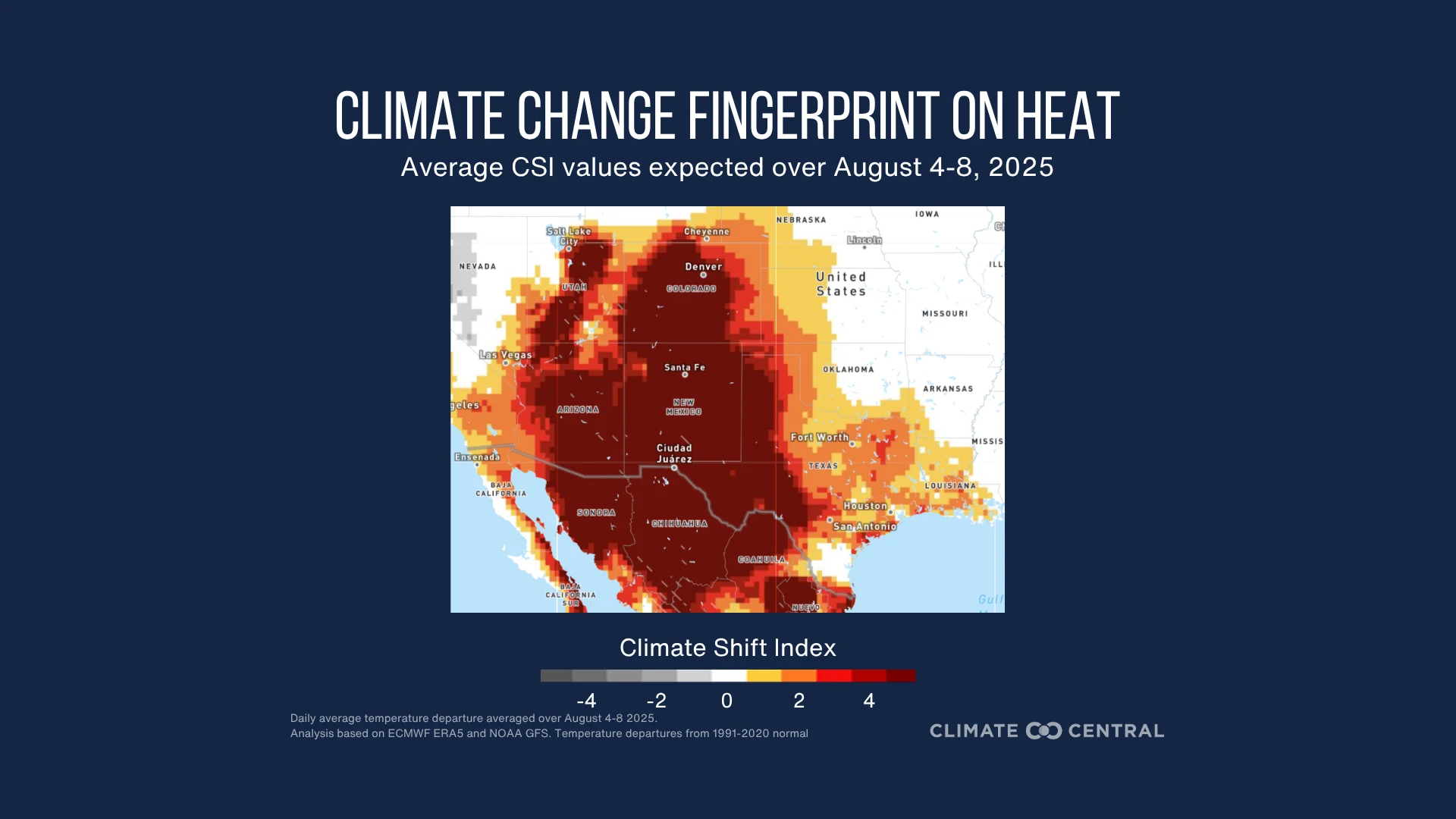 Extreme heat across the Southwest and Mexico strongly linked to climate ...