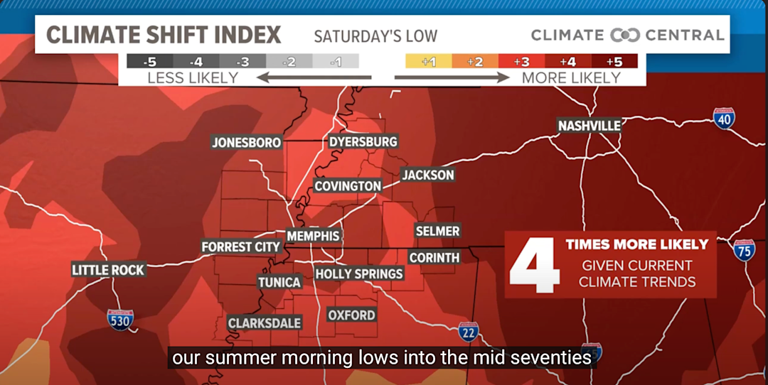 Climate Shift Index | Climate Central
