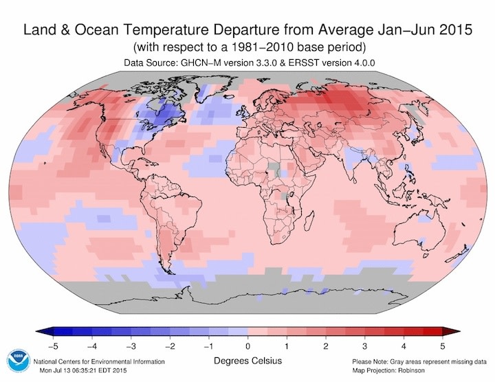 Record Hot First Half May Herald Warmest Year Yet | Climate Central