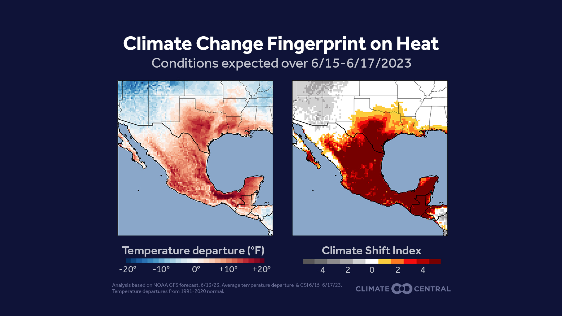 Climate Shift Index alert archive: Southwest, June 2023 | Climate Central