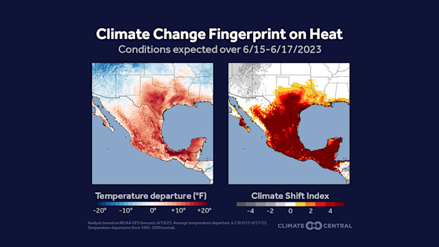 Climate Shift Index alert archive: Southwest, June 2023 | Climate Central