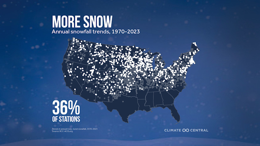 Snowfall Trends | Climate Central