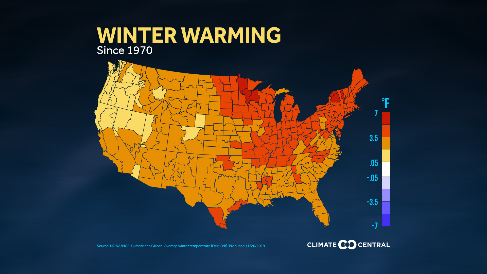 Winter Warming | Climate Central