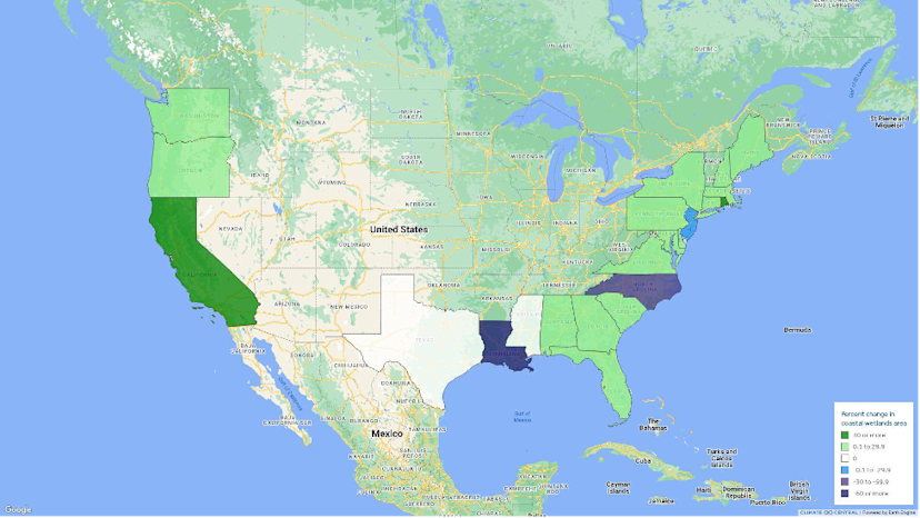 Vulnerability and Resilience of U.S. Coastal Wetlands to Sea Level Rise ...