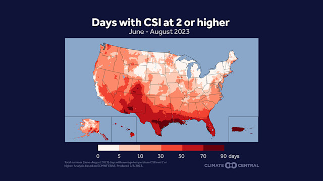 Hot Summer Days Linked to Climate Change in U.S. Cities | Climate Central