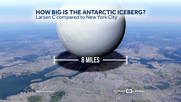 Larsen C Ice Shelf | Climate Central