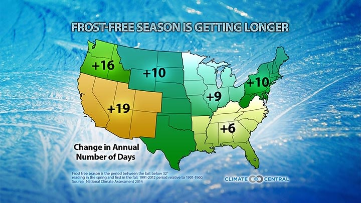Jack Frost Not Exactly Nipping at Your Nose | Climate Central
