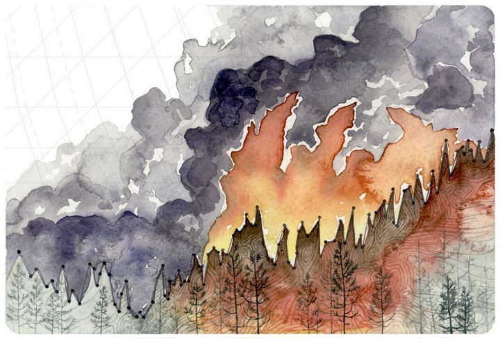 These Paintings Turn Climate Data Into Art | Climate Central