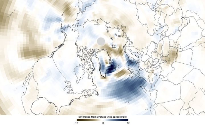 What Winds From 20 Massive Winter Storms Look Like | Climate Central