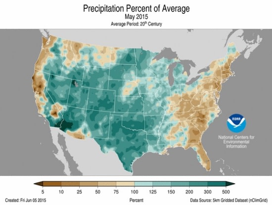 Rainy May Sets Record for Soggy U.S. | Climate Central
