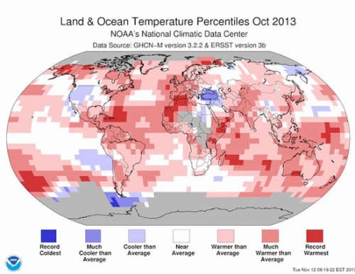 Globe's Unbroken Warm Streak Approaches 29 Years | Climate Central