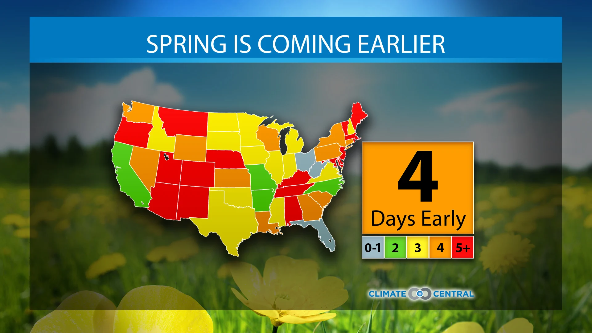 Spring is Coming Early | Climate Central