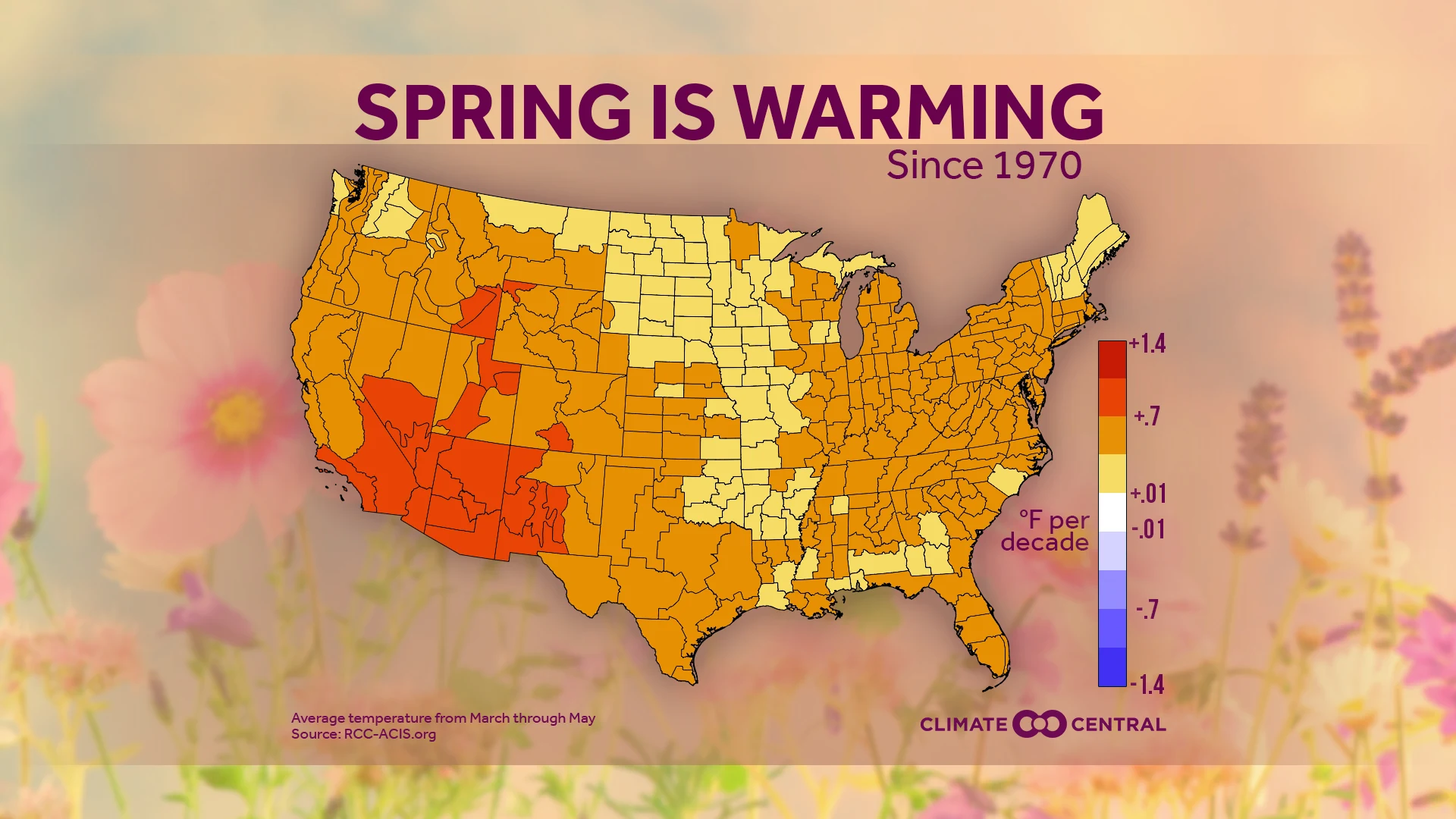 Warming Spring | Climate Central