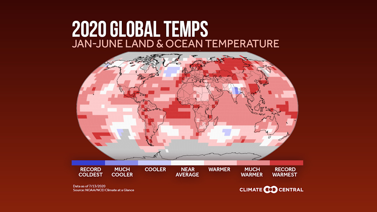 Global Temperatures Near Hottest on Record | Climate Central