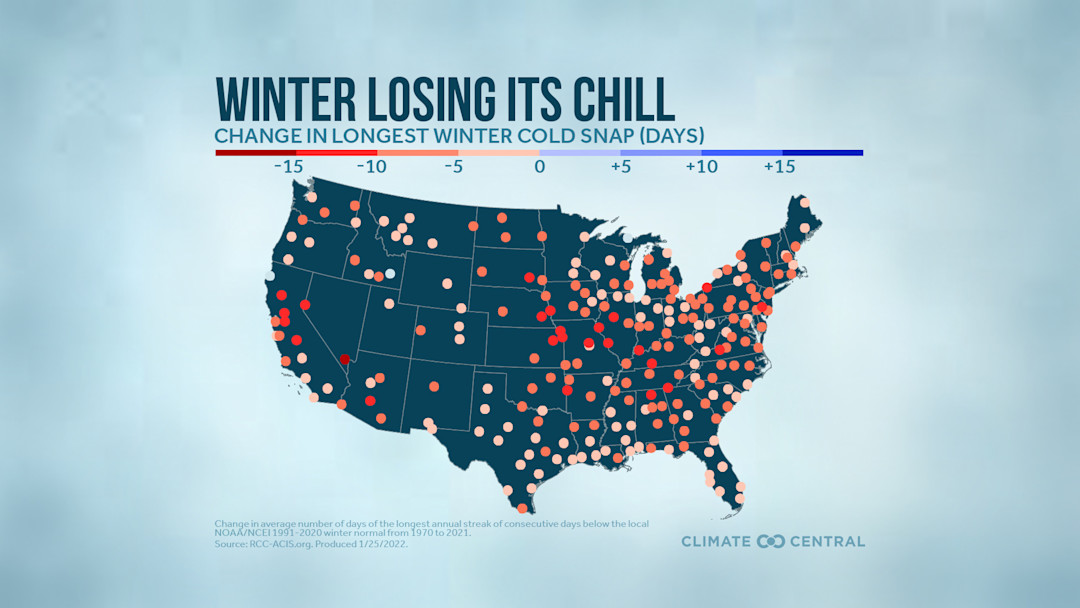 Shrinking Cold Snaps | Climate Central