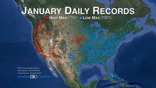 Never-Ending Winter? Nah, January in U.S. Was Average | Climate Central