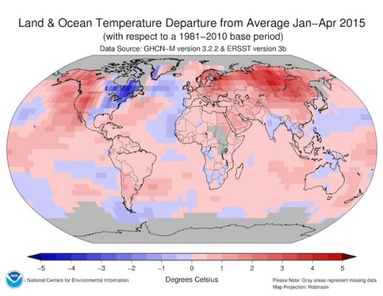 Past 12 Months Tied for Warmest on Record | Climate Central