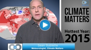 Climate Matters: Hottest Global Year on Record | Climate Central