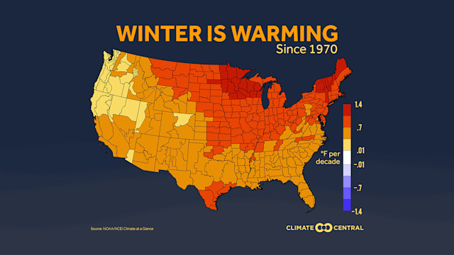 Warming Winter | Climate Central