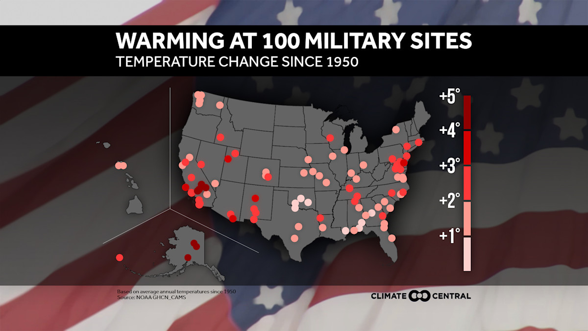 Military Bases of Warming | Climate Central