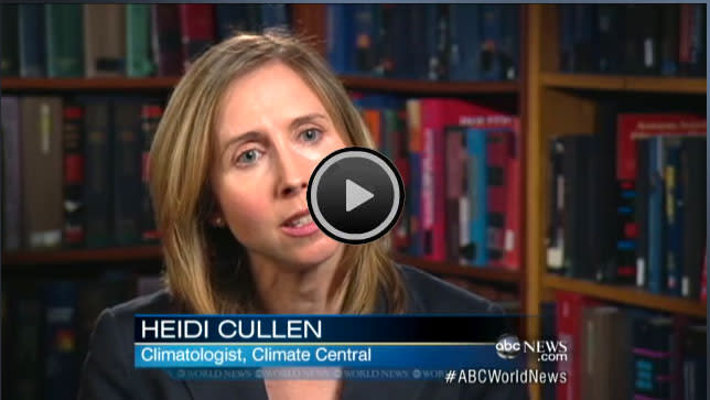 Heidi Cullen Tackles Climate Extremes on ABC News | Climate Central
