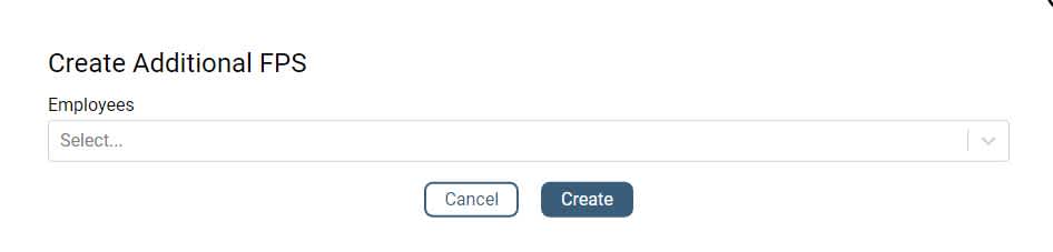 Create an additional FPS | Shape Payroll