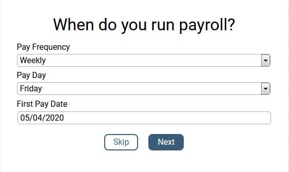 Pay Run Settings | Shape Payroll