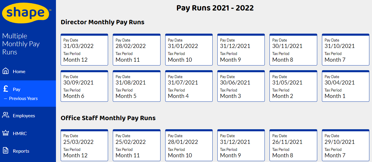 How to reopen a completed pay run - Shape Payroll