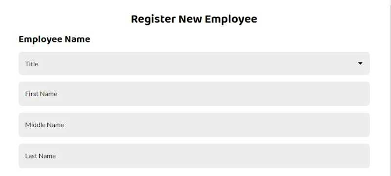 Setting up a New Employee - Shape Payroll