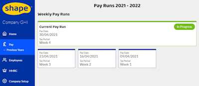 Sending a correction to HMRC with an additional FPS - Shape Payroll