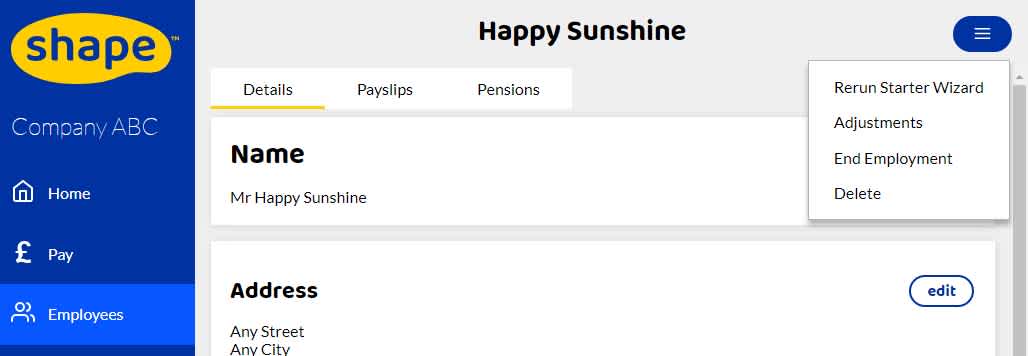 How to process leavers and end employment - Shape Payroll